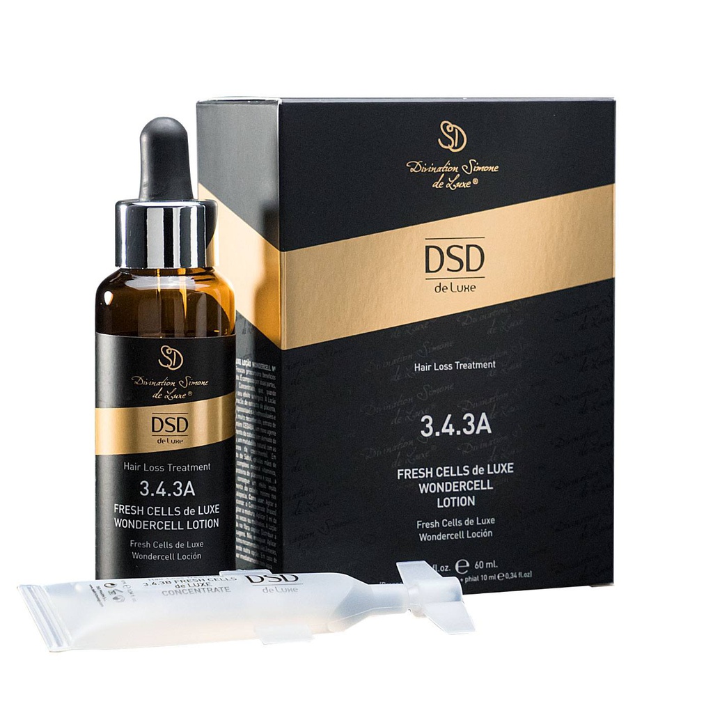 3.4.3A Fresh Cells Wondercell Lotion reduce hair loss DSD de Luxe